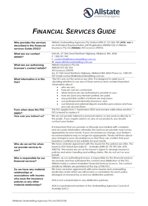 Docs & Resources | Allstate Underwriting